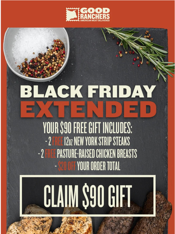 Good Ranchers: Final reminder about your $90 store credit ⏰ | Milled