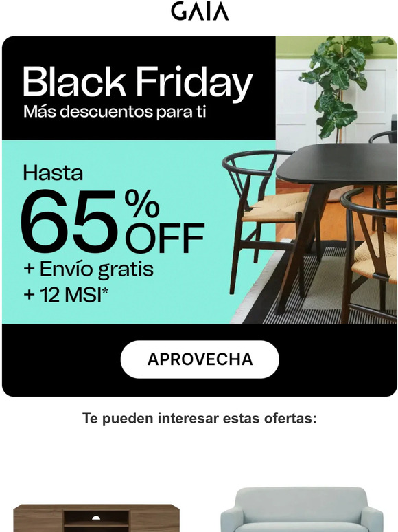 Gaia Design: 💌 Lo mejor del Black Friday para ti 😉 | Milled