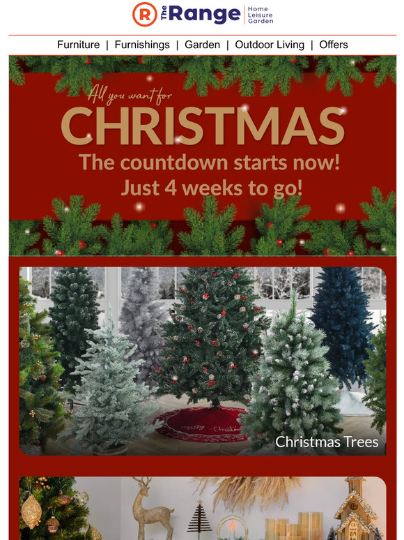 The Range: 🎅🤶 Get ready for the big day! - 4 Weeks to go 🤶🎅 | Milled