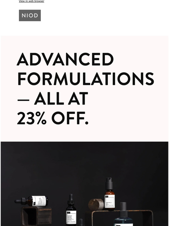 DECIEM: Advanced Skin Formulations. | Milled