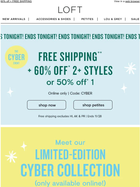 Loft: Meet the LIMITED-EDITION Cyber Collection | Milled