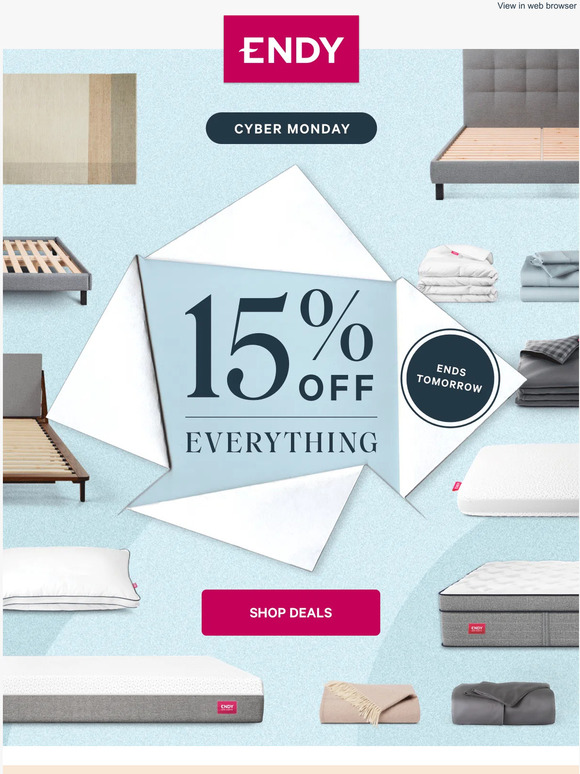 Endy: 2 DAYS ONLY: Everything is on sale! | Milled