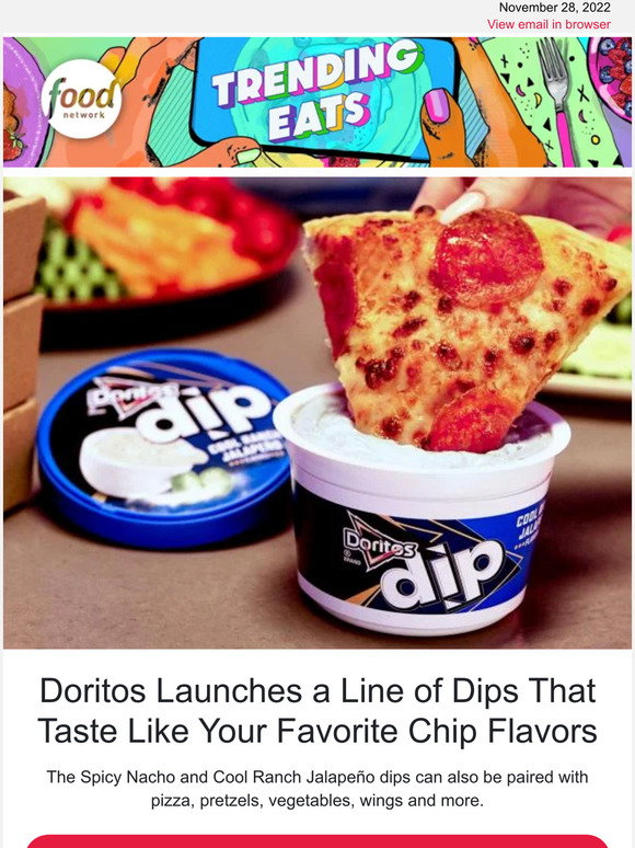 Food Network: Doritos Dips You'll Want to Pair with Everything | Milled