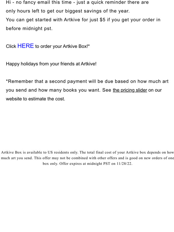 Artkive: Last Call - Final Hours of 2022 sale | Milled