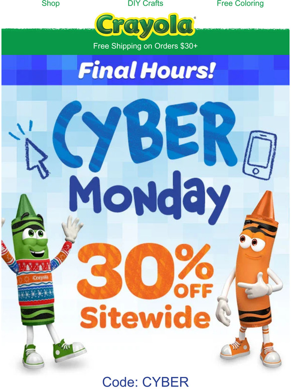 Crayola: BOGO 40% off School Supplies | Milled