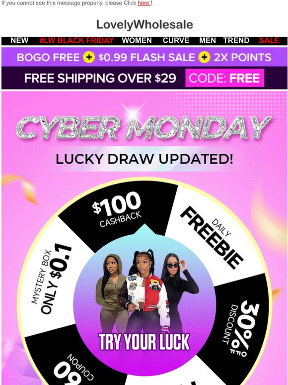 LovelyWholesale: 🎉Congrats! The Lucky Draw Winner: — | Milled