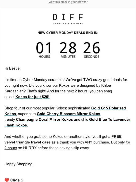 DIFF Eyewear: JUST ADDED: $20 frames😱 + FREE GIFT | Milled