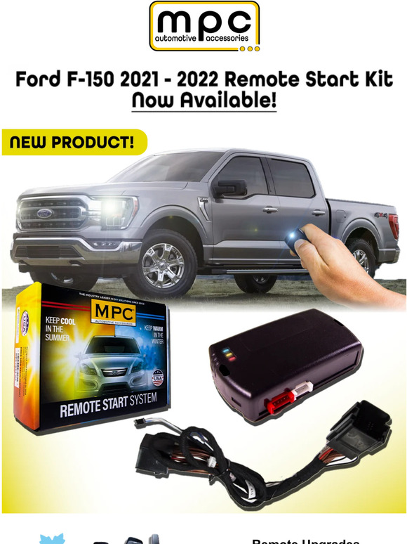 MyPushcart: *New Product* 2021 - 2022 Ford F-150 Remote Starter Kit ...