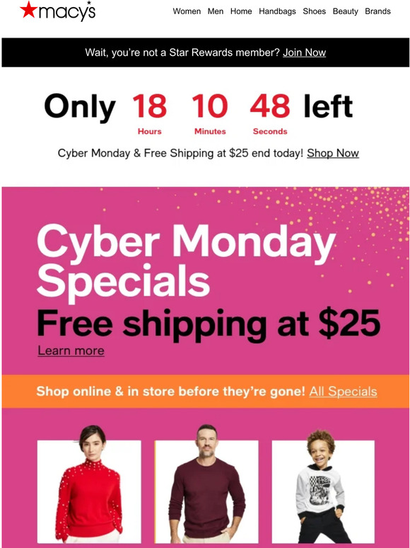 Macy's: FINAL CALL for 20-65% off 🚨 | Milled