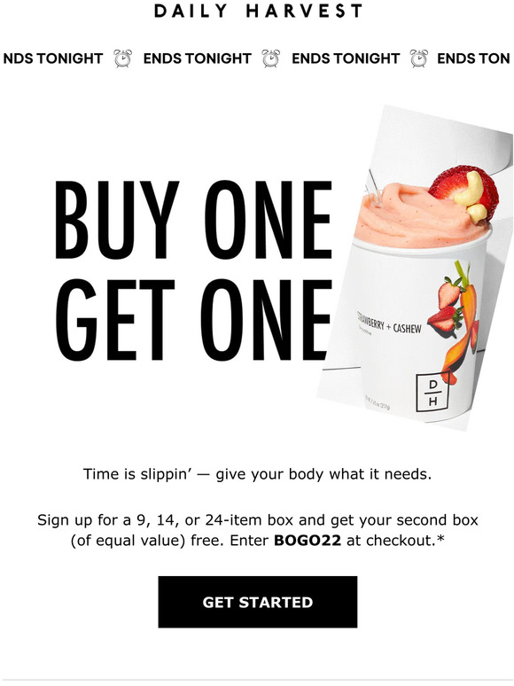 Daily Harvest Email Newsletters: Shop Sales, Discounts, and Coupon Codes