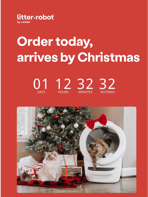 litter.robot: Order today to receive your Litter-Robot by Christmas! 🎁😺 ...