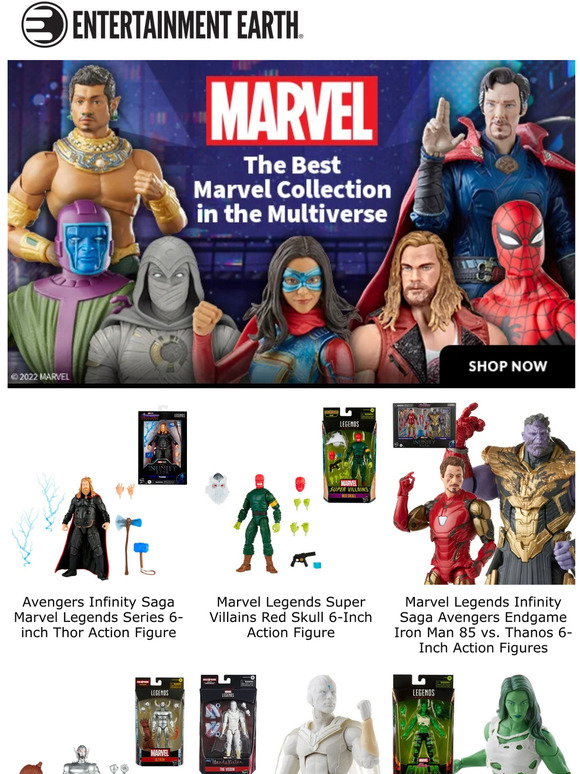 Entertainment Earth: Did You See the Latest Marvel Legends? | Milled