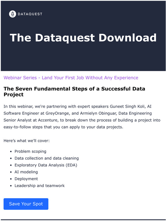 Dataquest: The Benefits of Azure for Data Professionals. | Milled
