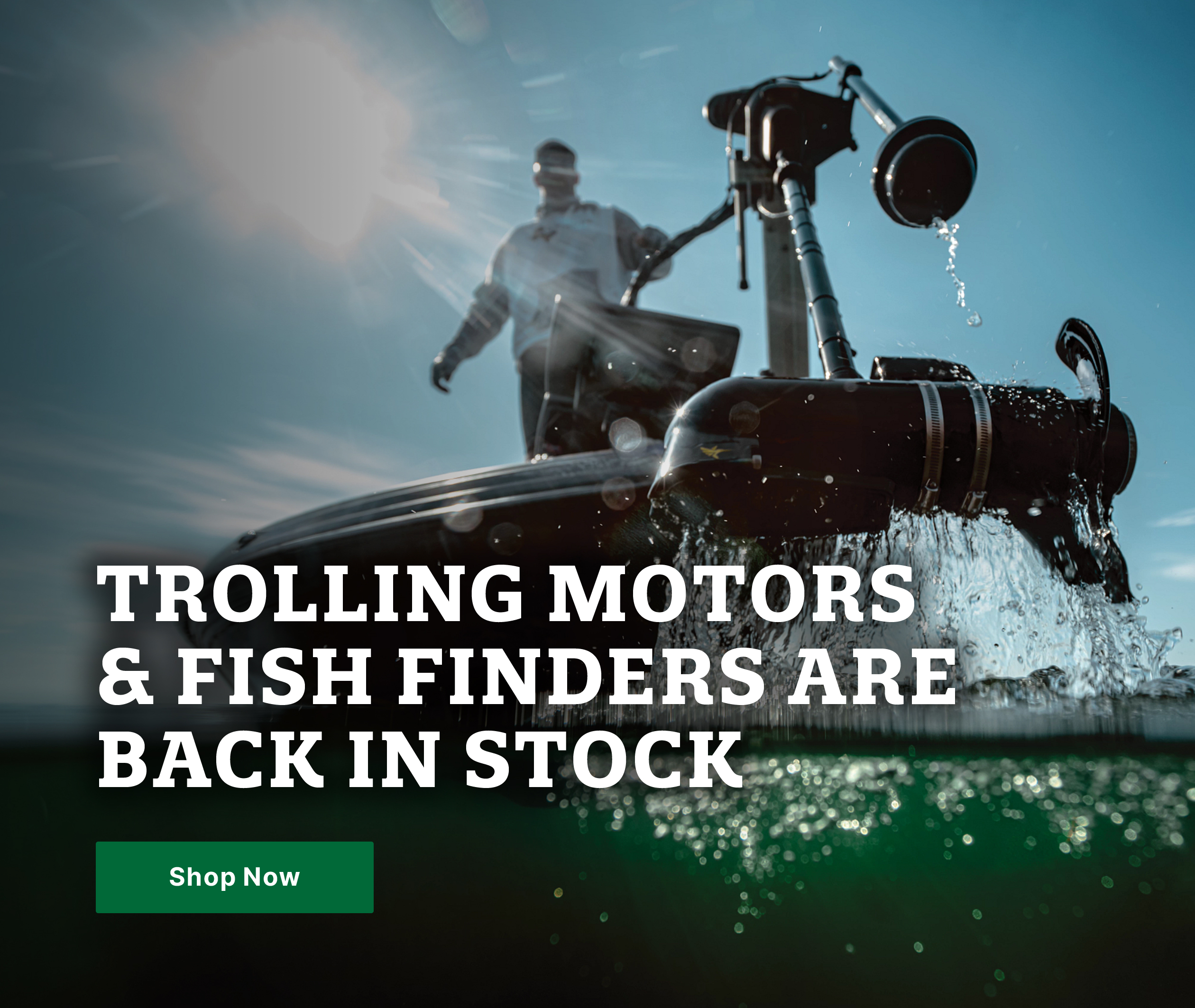 Sportsman's Warehouse: Trolling Motors and Fish Finders Back in Stock ...