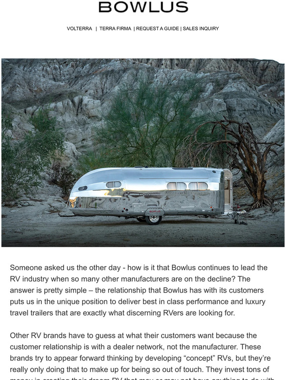Bowlus: Why Does Bowlus Continue to Lead the RV industry? | Milled