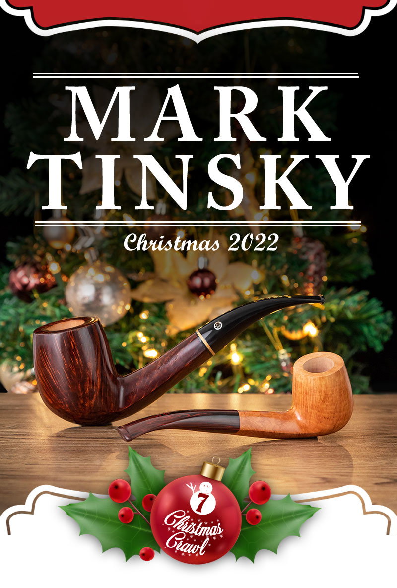 Smokingpipes: Mark Tinsky Christmas 2022 Pipes | Milled