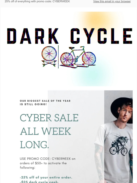 Dark Cycle Clothing: Peek inside to preview 12 days of cheer! ⚡ + Cyber ...