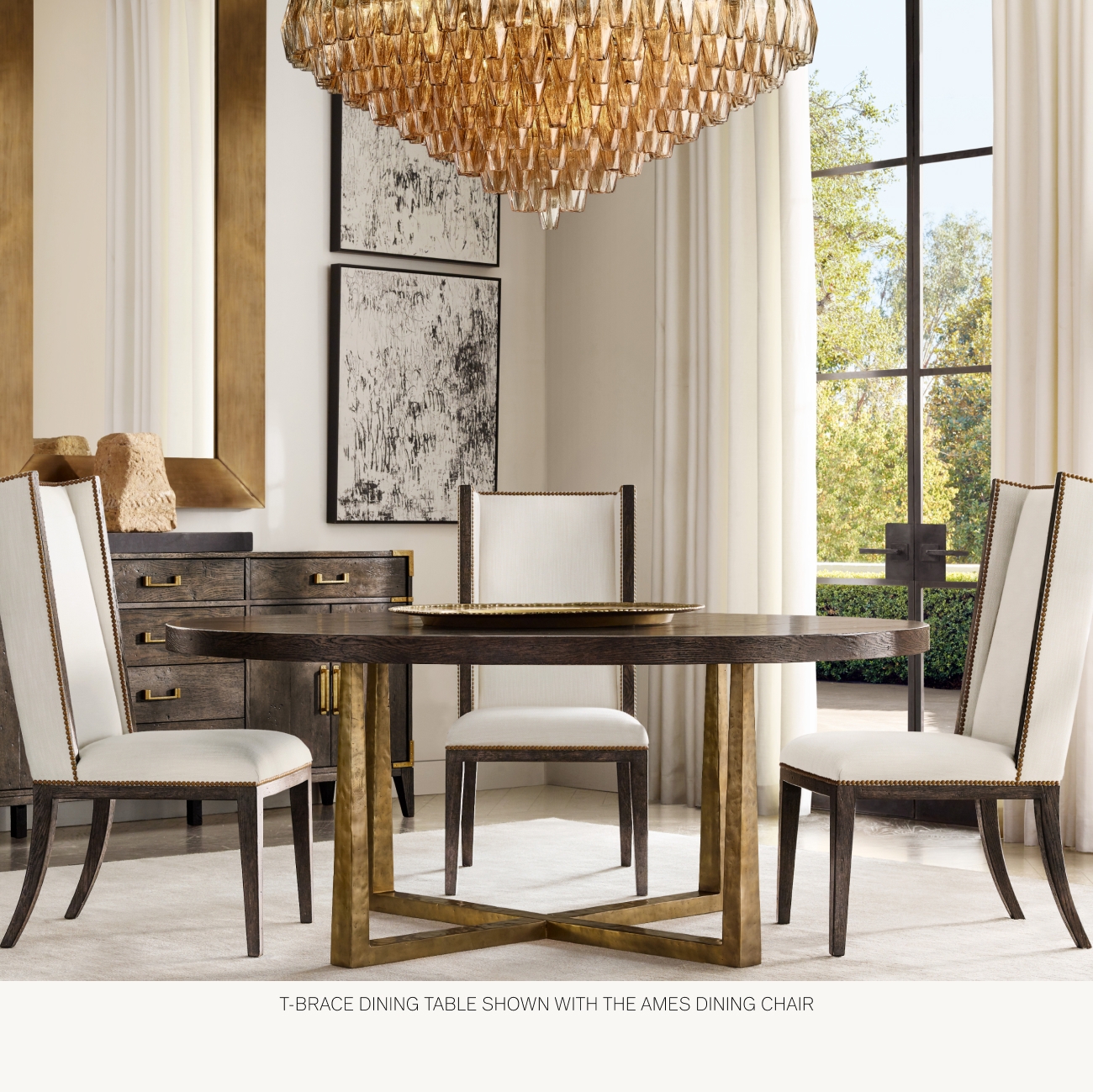 Restoration Hardware: The T-Brace Dining Table. Enduring Craftsmanship ...