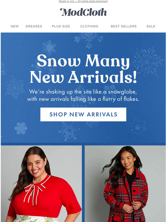 Modcloth: Naughty, nice, and NEW! ️ | Milled