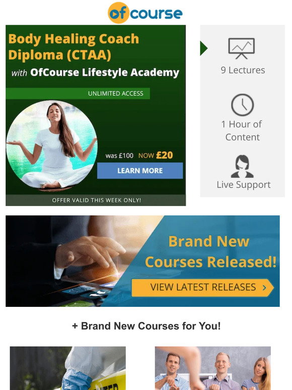 Of Course: 25 New Courses Released: Start & finish in 2022! | Milled