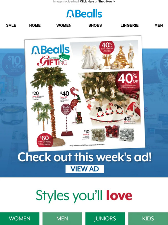Bealls Florida: Your new weekly ad is here! | Milled