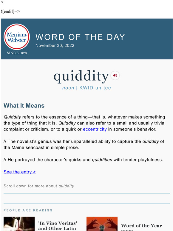 Spell It!: Quiddity - plus, 'In Vino Veritas' and Other Latin Phrases ...