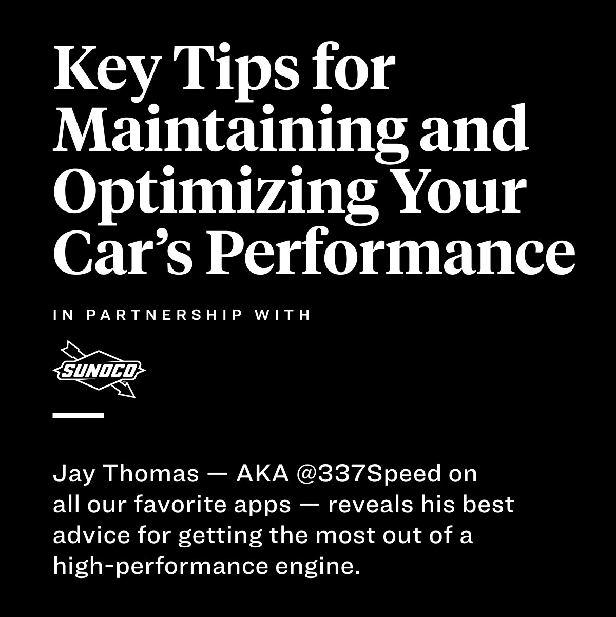 Gear Patrol: 5 Tips for Maintaining and Optimizing Your Car's ...