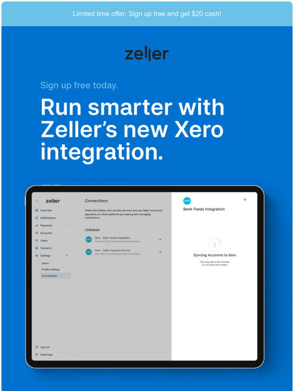Zeller: — —, save time and run your business more efficiently with ...