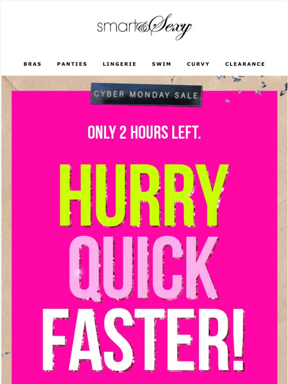 Smart & Sexy: Two. More. Hours. | Milled