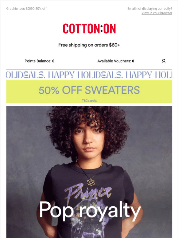 Cotton On: PSA: Prince & Whitney are here 🕺💃 | Milled