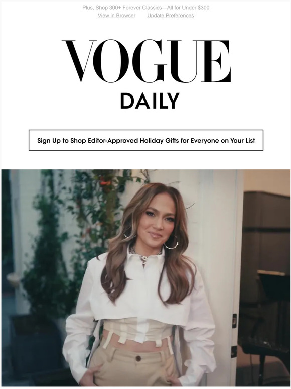 VOGUE: Jennifer Lopez Answers Vogue’s 73 Questions | Milled