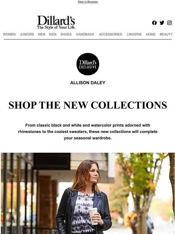 Dillard's: Allison Daley: Shop the New Collections | Milled