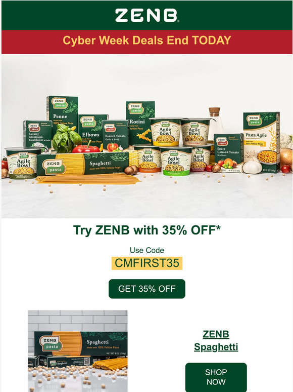 ZENB: 👀🚨Last Day to Save 35% | Milled