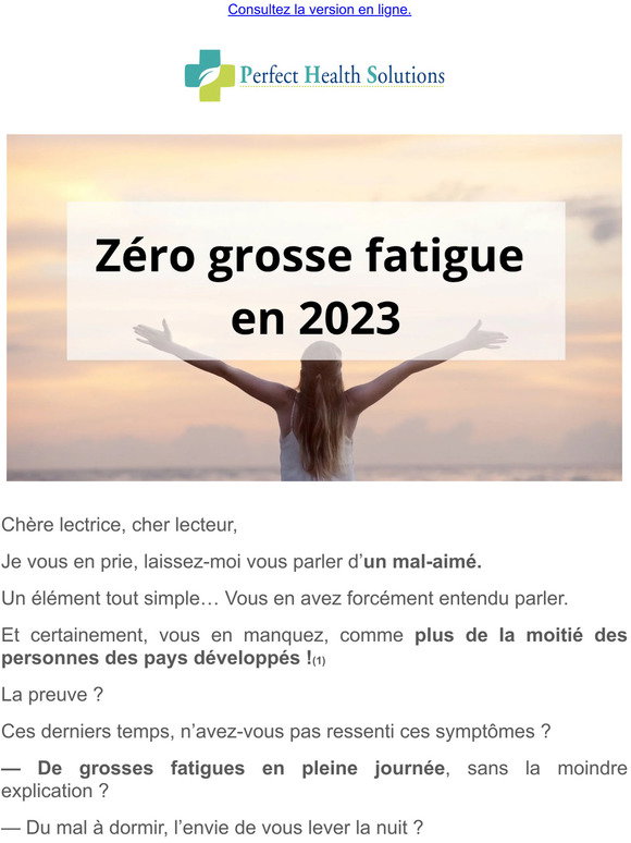 Perfect Health Solutions: Zéro grosse fatigue en 2023 | Milled