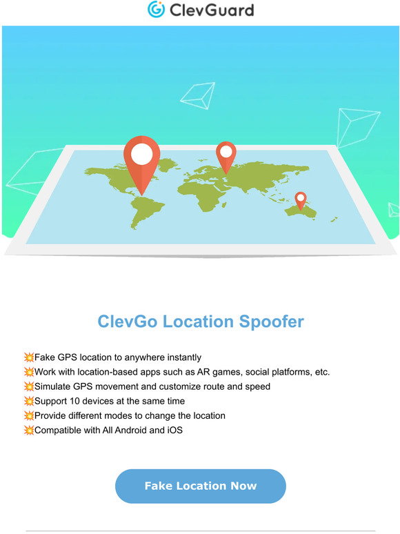 ClevGuard: 💥GPS Spoofing Hack! Fake/Change Your Location to Anywhere ...