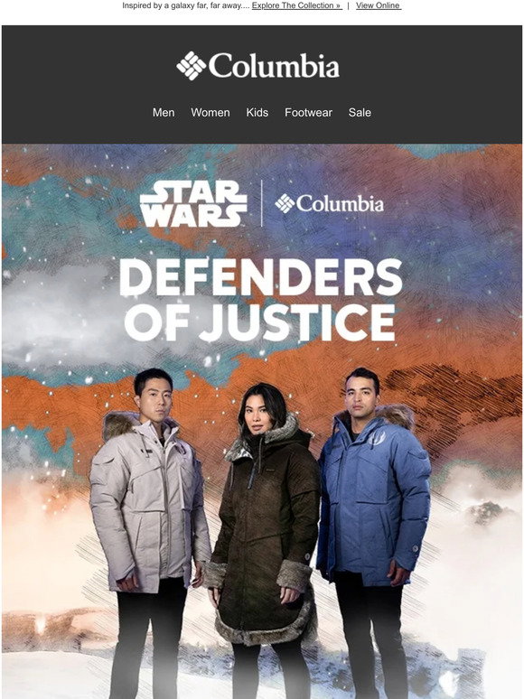 Columbia: Star Wars: The Clone Wars™ collection launches TOMORROW! | Milled