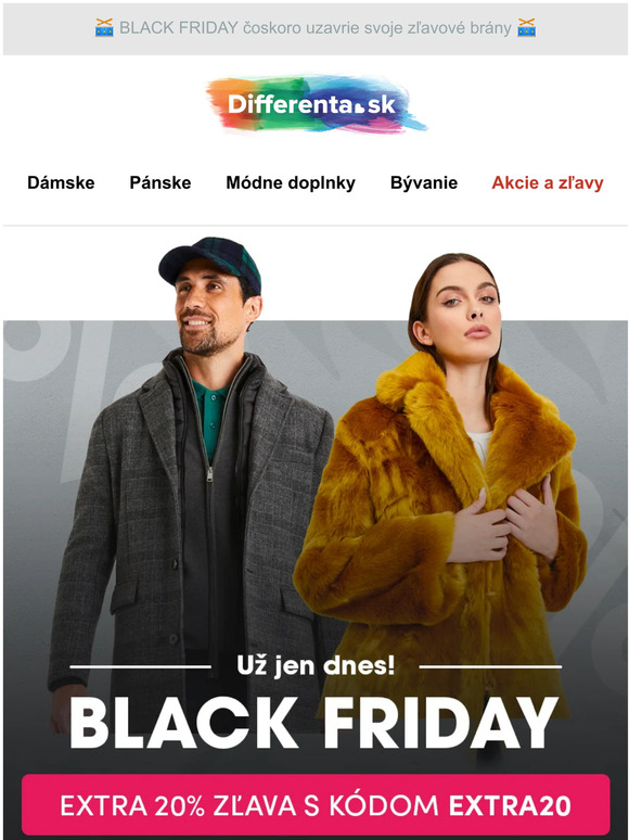 Differenta: Iba dnes: Extra 20% zľava | Milled