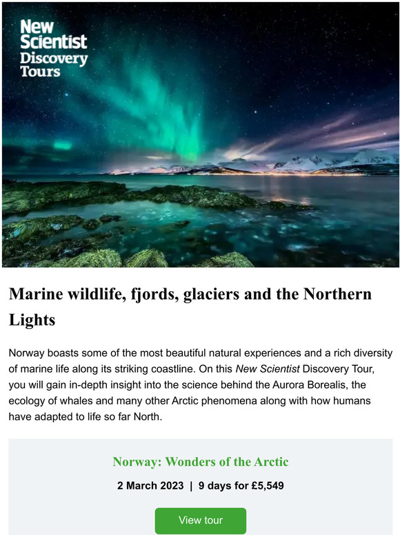 New Scientist: Explore the wonders of the Arctic by land, sea and air ...