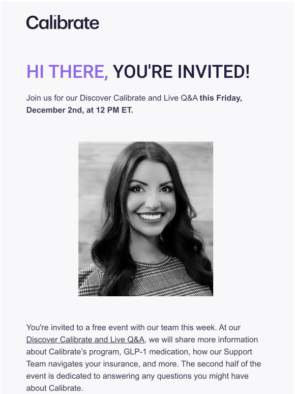 Calibrate: Bring all your questions to our free Q&A event. | Milled