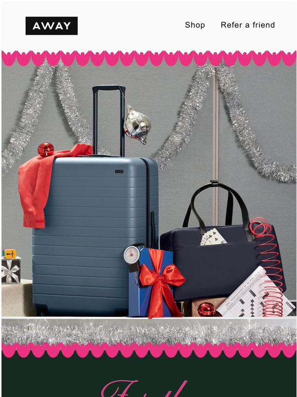 Away: Gifts for the overpacker in your life | Milled