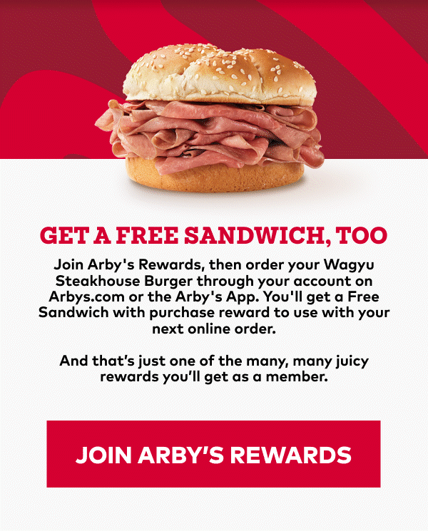 Arby's: 😱 4 Days Left to Earn a Free Sandwich w/ Purchase! | Milled