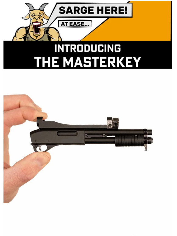 GoatGuns: Introducing The Masterkey Shotgun 👀 | Milled