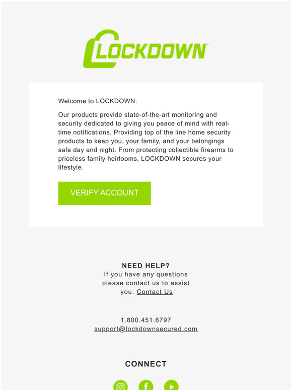 Lockdown: Account Activation | Milled
