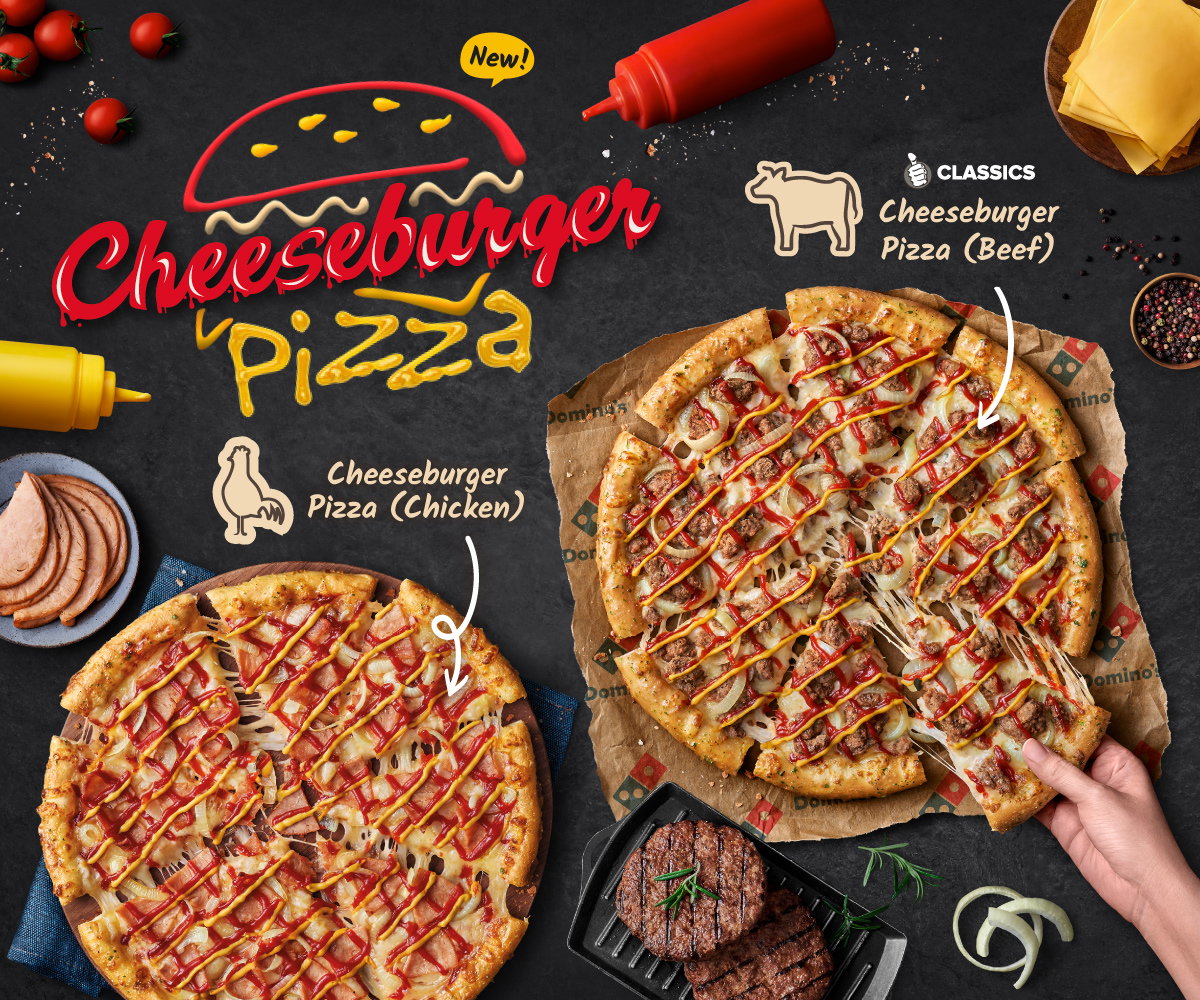 Domino's Pizza: Pizzas that taste exactly like a Cheeseburger? | Milled