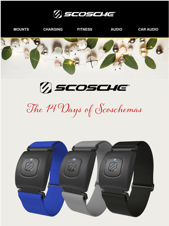 Scosche: 🎄14 Days of Scoschemas Kicks Off with BIG Savings on Rhythm ...