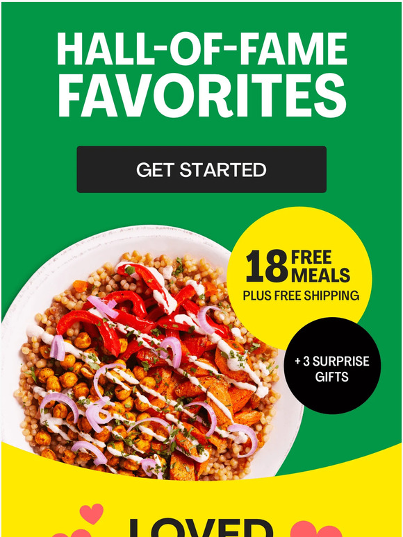 HelloFresh - US: Inside: High Ratings + Big Savings | Milled