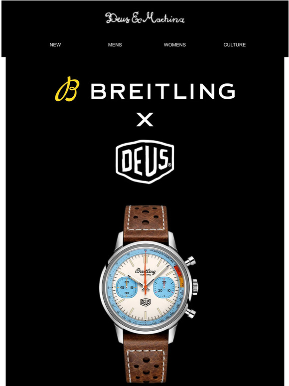 Deus Ex Machina: Breitling x Deus - Limited Edition Watch | Milled