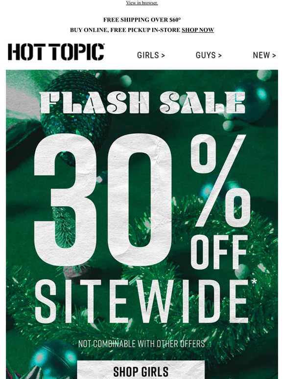 Hot Topic: 🙌 Hello, December & FLASH SALE 🙌 | Milled