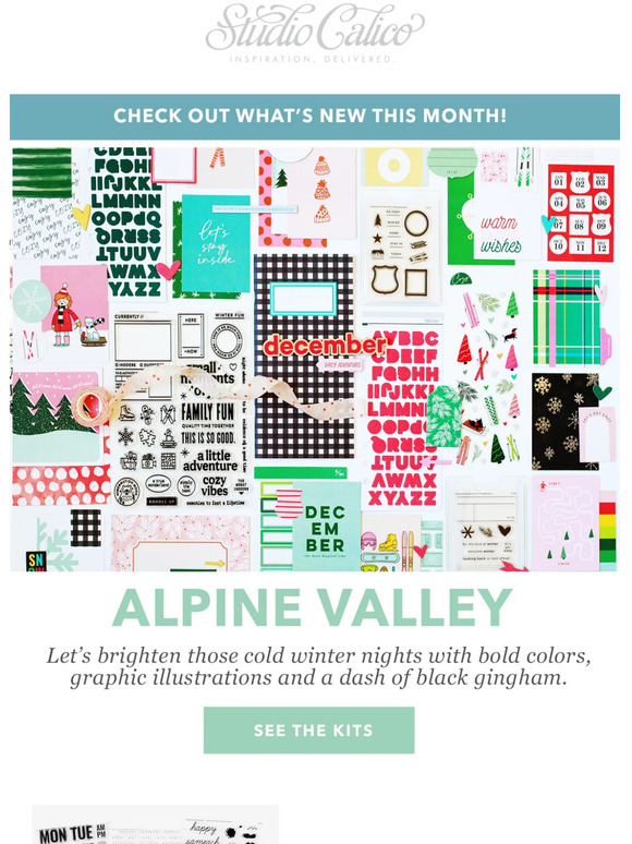 Studio Calico: NOW it's time for NEW KITS AND STAMPS! ️ | Milled