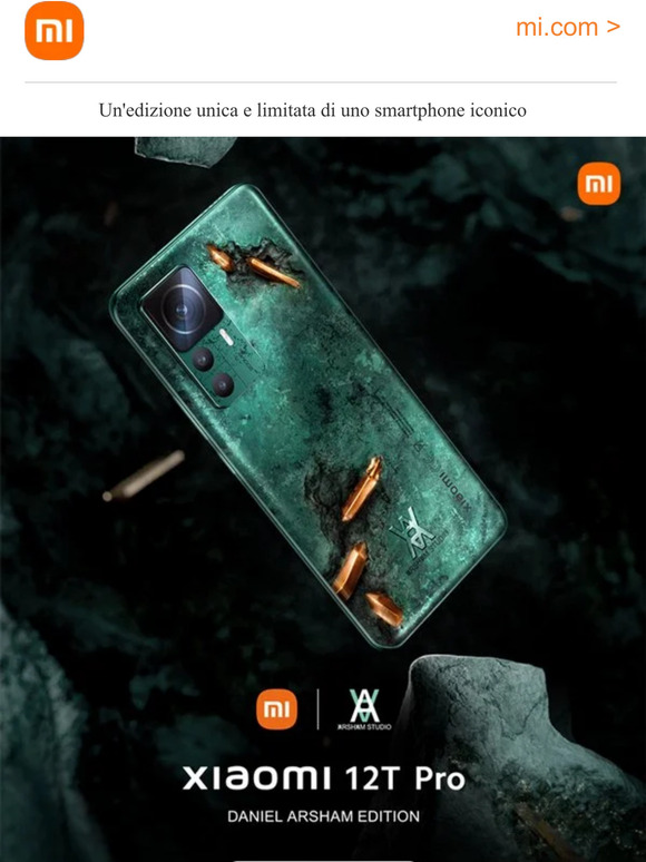 Mi Band 2: Xiaomi 12T Pro Daniel Arsham Edition | Milled